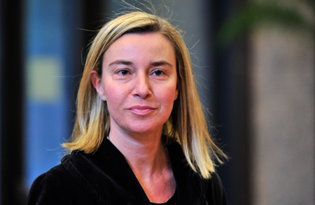EU's Mogherini says it is now up to the House of Representatives